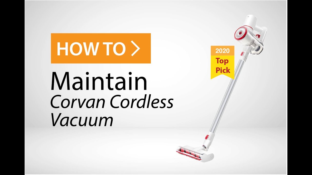 How To: Maintain Corvan Cordless Vacuum K9 - YouTube