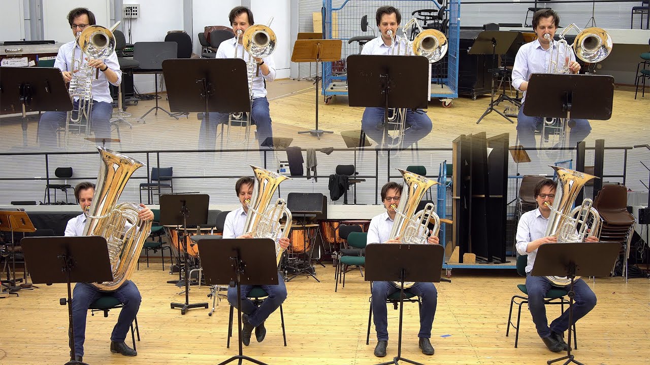 Gabrieli: Canzon septimi toni No. 2, Tuba-/Cimbasso- Oktett, Stefan ...