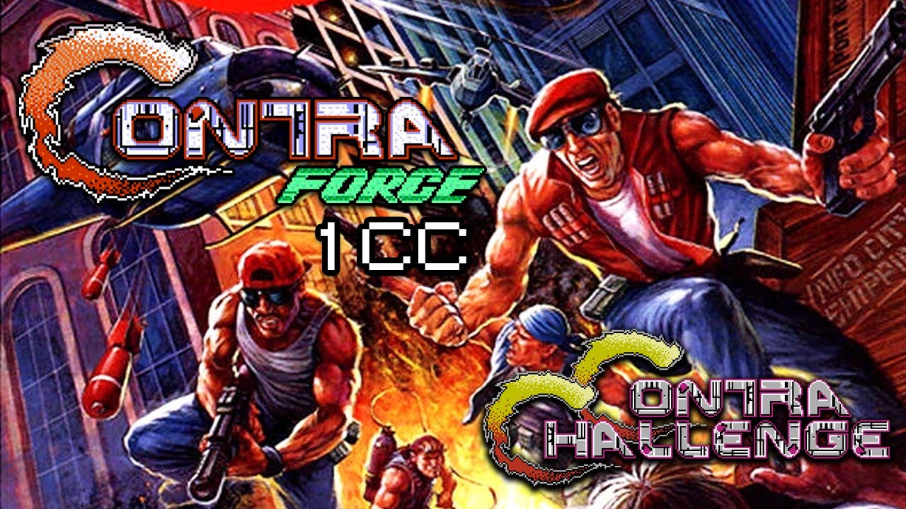 Contra Force (NES) 1CC Playthrough [Contra Challenge] - YouTube