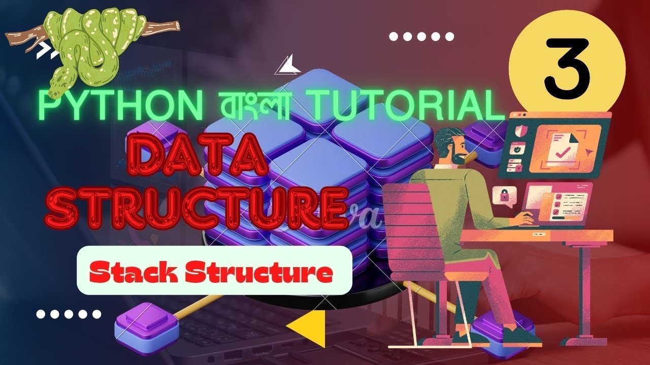 Stack Data Structure In Python Python Programming Bangla Tutorial 2535