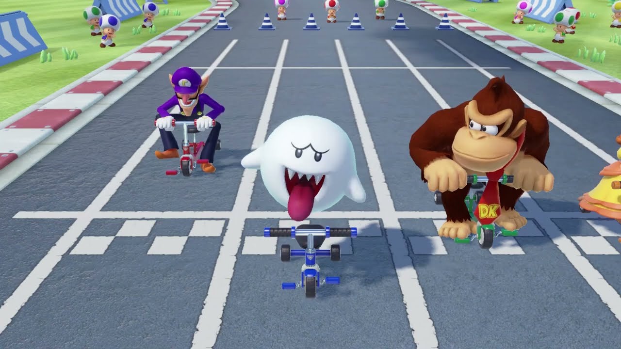 Super Mario Party | Waluigi & Boo vs Donkey Kong & Daisy #667 Turns 10 ...