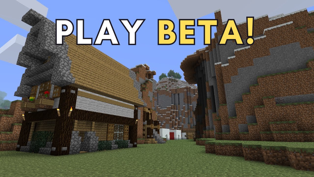 Why You Should Play Beta Minecraft! - YouTube