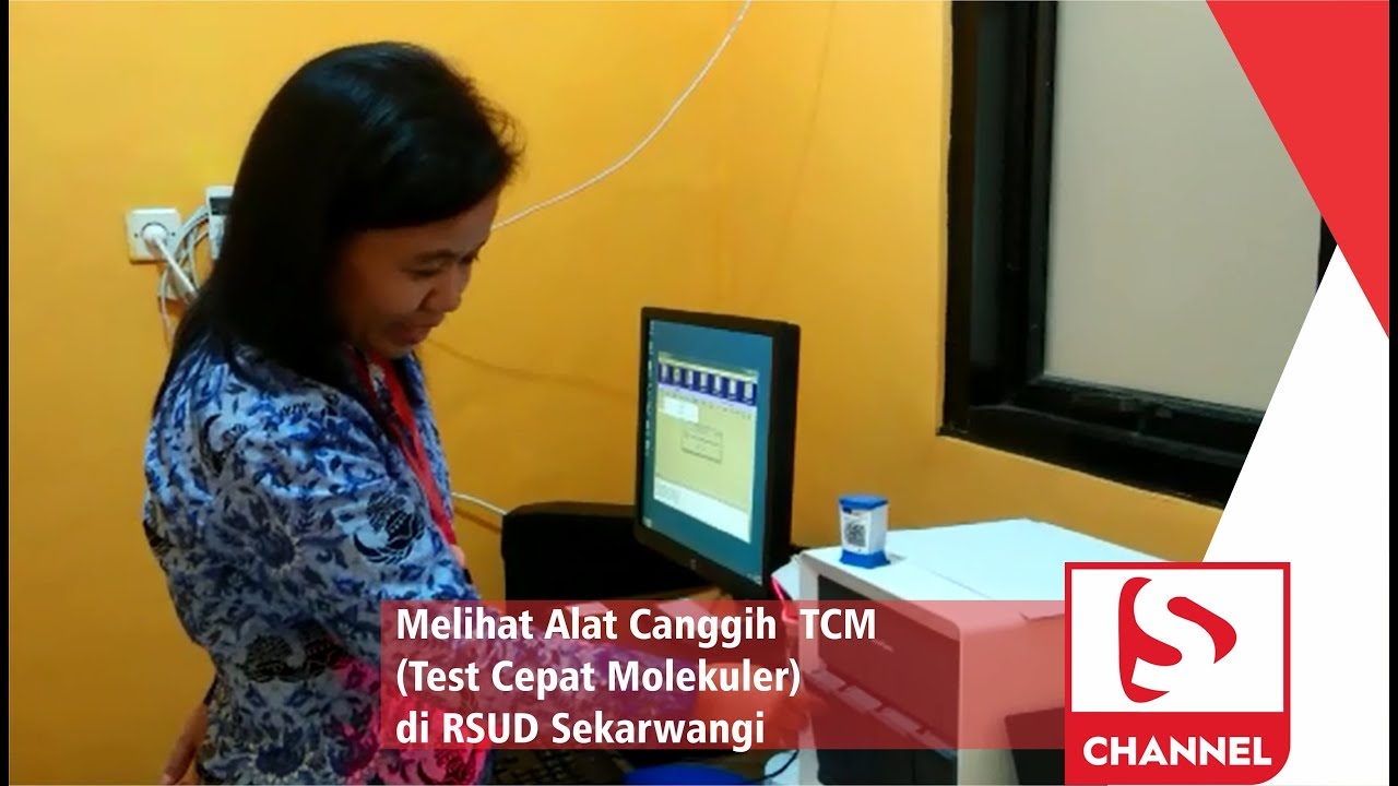 Melihat Alat Canggih TCM (Test Cepat Molekuler) di RSUD Sekarwangi ...
