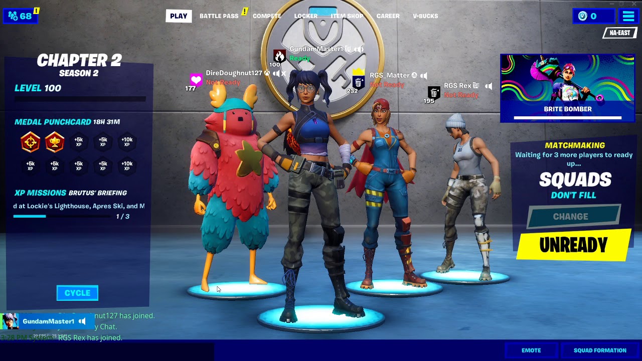 Fortnite with clan - YouTube