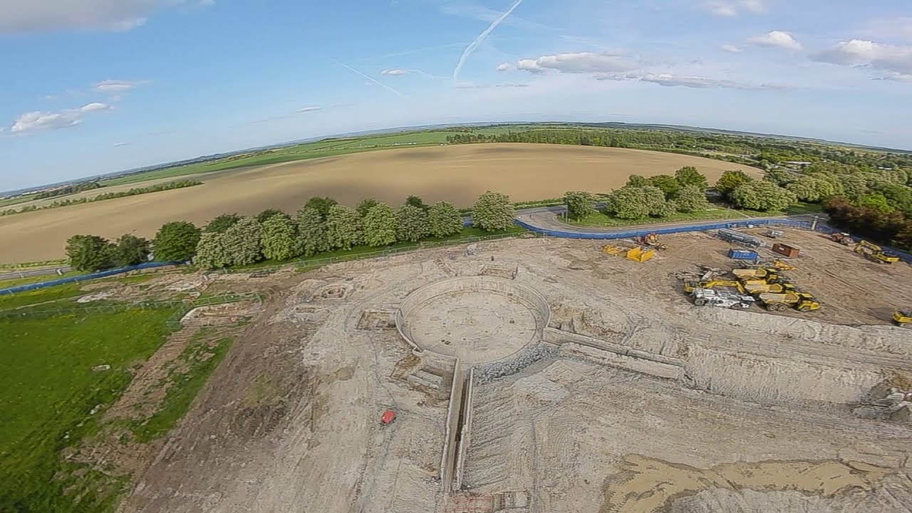 RAF Harwell WW2 Catapult Pit Demolition (21st May 2023) - Flight #1 ...