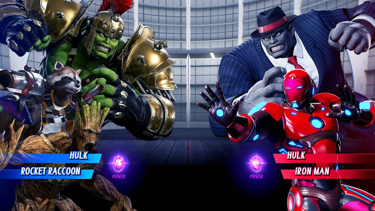 Gladiator Hulk & Rocket Raccoon vs Hulk & Iron Man (Very Hard) - Marvel ...