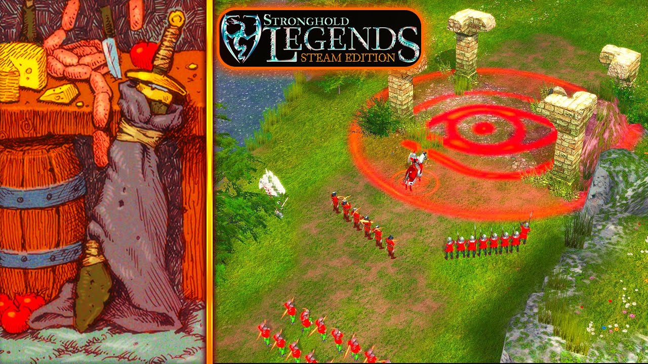قلعه لجند ریمستر | شوالیه آشپز 😂 | Stronghold Legends Remaster - YouTube