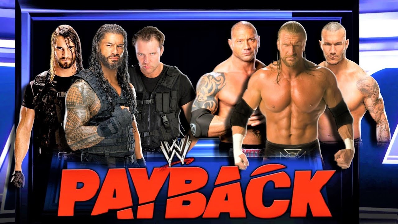 The Shield vs. Evolution | 3v3 Payback 2014 | WWE 2K23 | Ultra Realistic Graphics | RTX 4090 4K ...