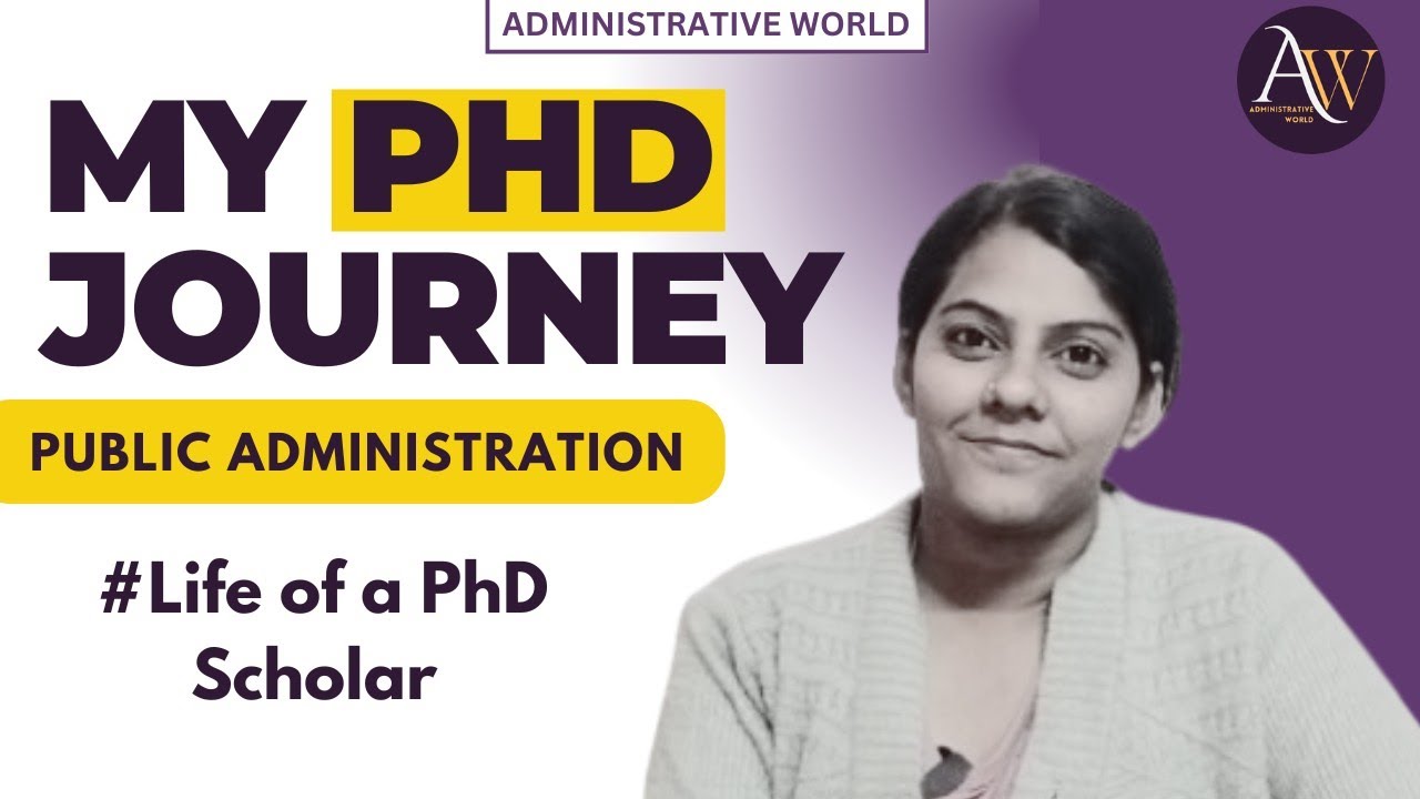PhD in Public Administration || Life of PhD Scholar #QnA # ...