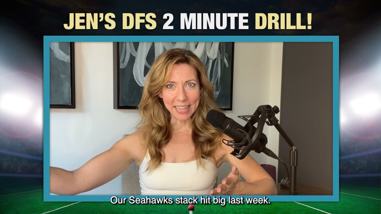 Jen Piacenti's Week 15 DFS Picks - YouTube