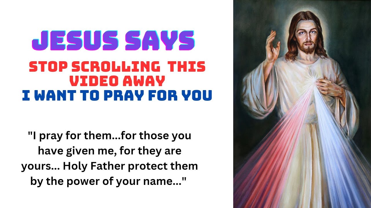 God Says II Jesus Says II The High Priestly Prayer II John 17 - YouTube