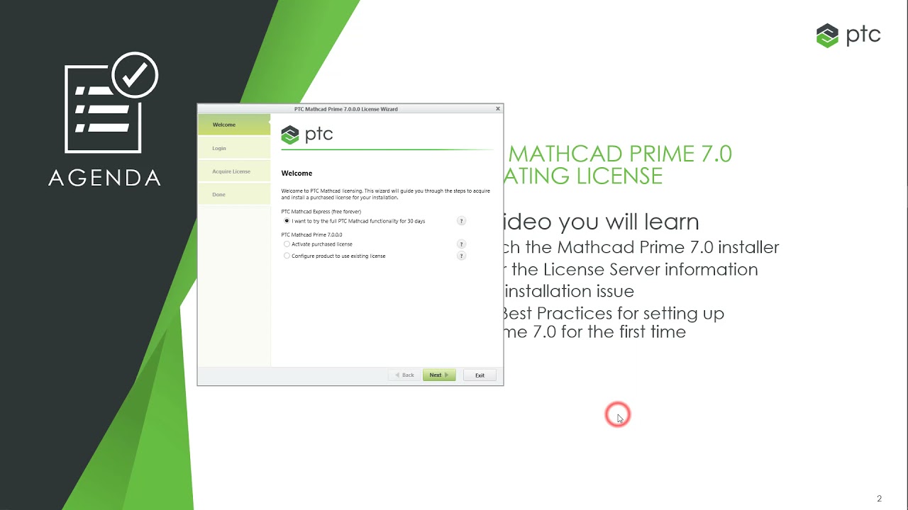 How To Install Mathcad Prime 7 0 Using A Floating License YouTube How To Install Mathcad Prime 7 0 Using A Floating License YouTube