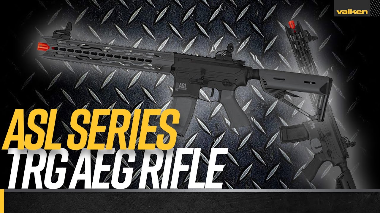 Valken ASL TRG AEG Rifle - YouTube