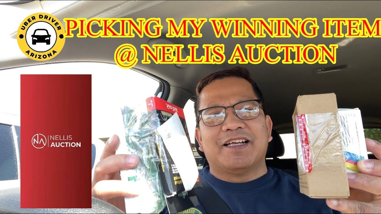 PICKING UP MY WINNING ITEM @ NELLIS AUCTION #share #viral # ...