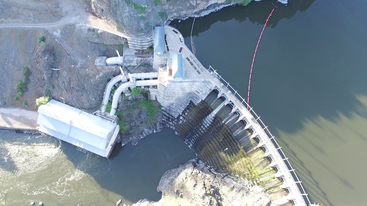 Aerial Footage of Copco No. 1 Dam - Option 2 - YouTube