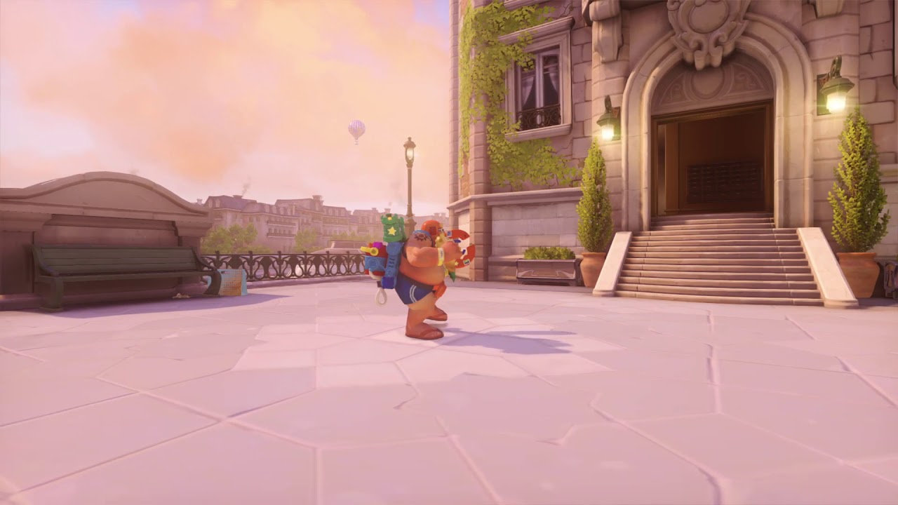 Torbjorn Dance Emote with Surf 'N' Splash Skin in-game (PS4) - YouTube