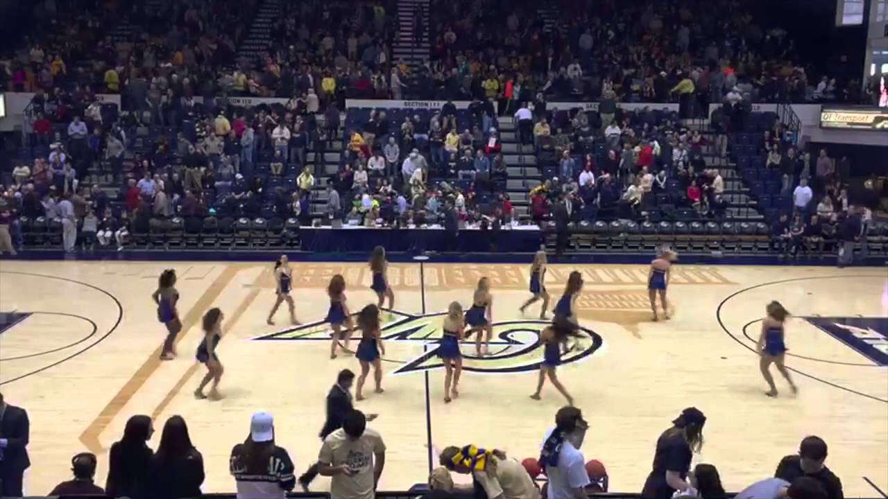 GW Dance Team Bring Em Out Halftime Routine - YouTube