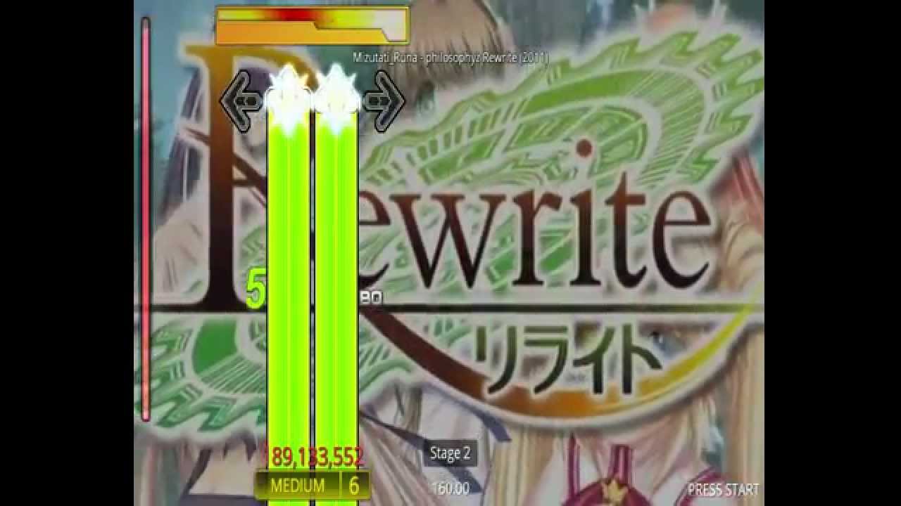 [Stepmania 5] Rewrite - Philosophyz (Medium 6) Full Combo AA - YouTube ...