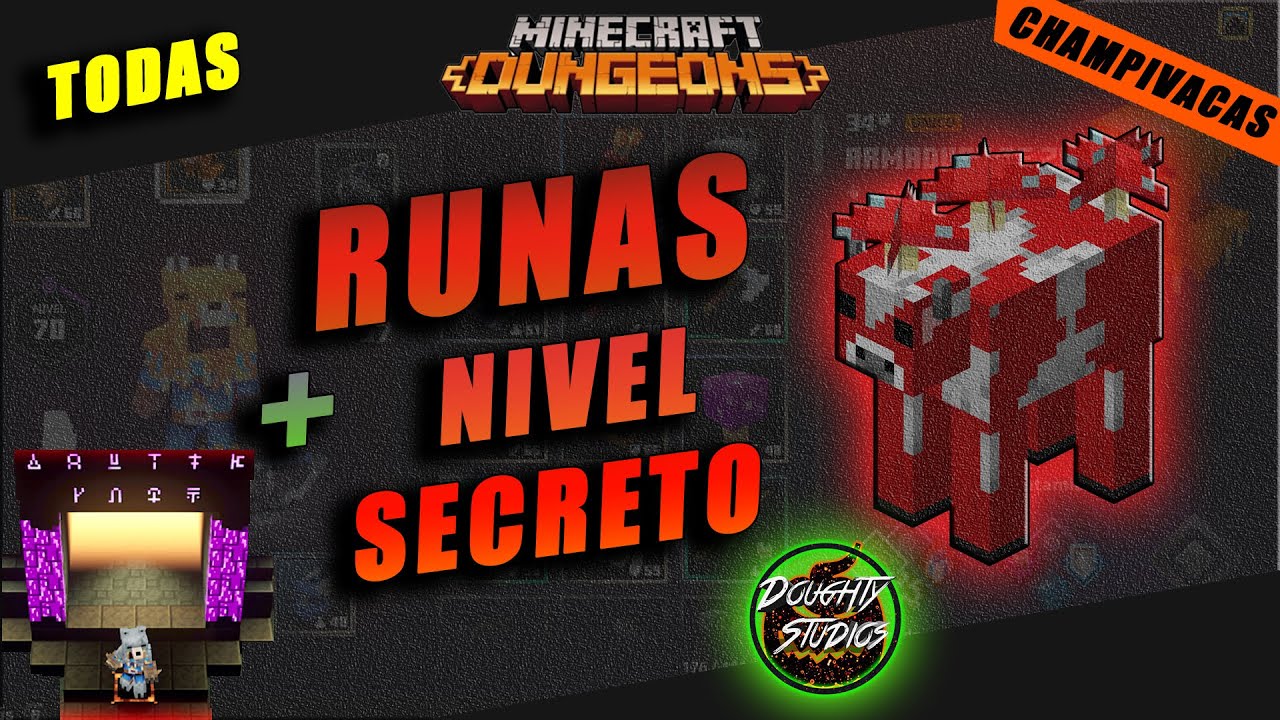 Ubicacion de todas las RUNAS en Minecraft Dungeons como desbloquear el ...