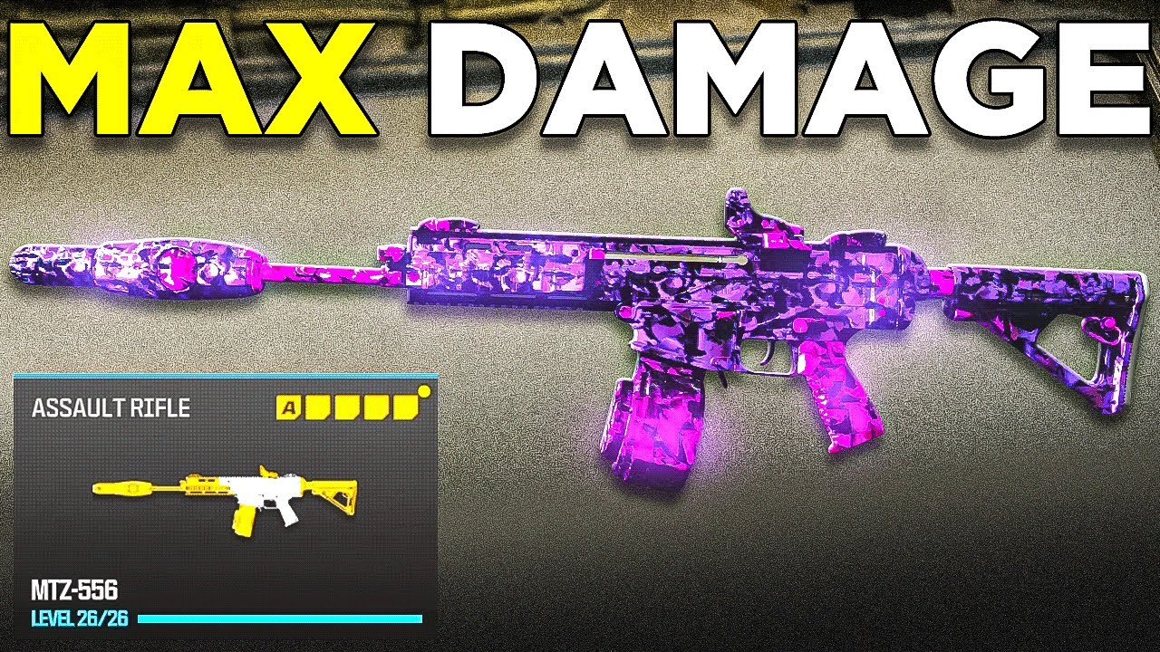 new *MAX DAMAGE* MTZ 556 CLASS in MW3! 😍 (Best MTZ 556 Class Setup ...