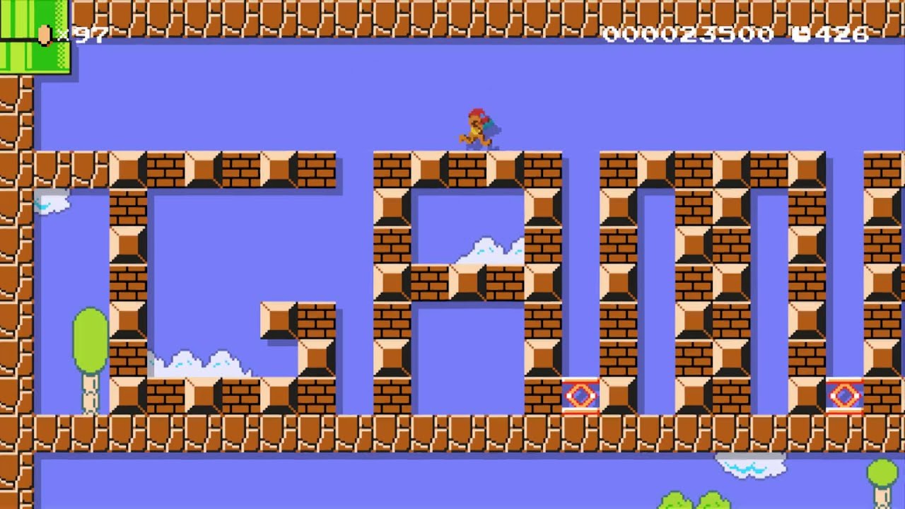 Super Mario Maker - Retro Arcade 60fps - YouTube