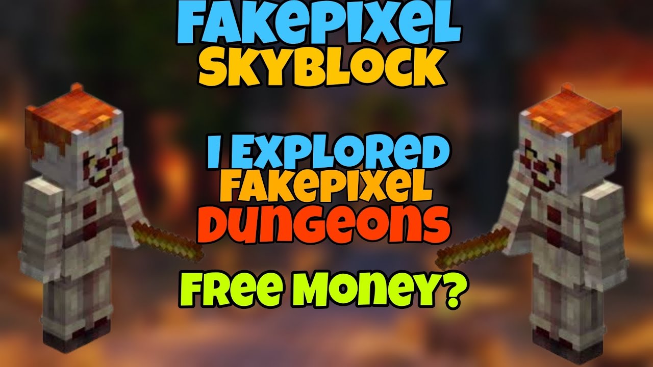 I Explored Dungeons In Fakepixel 🤑 | Fakepixel Skyblock - YouTube