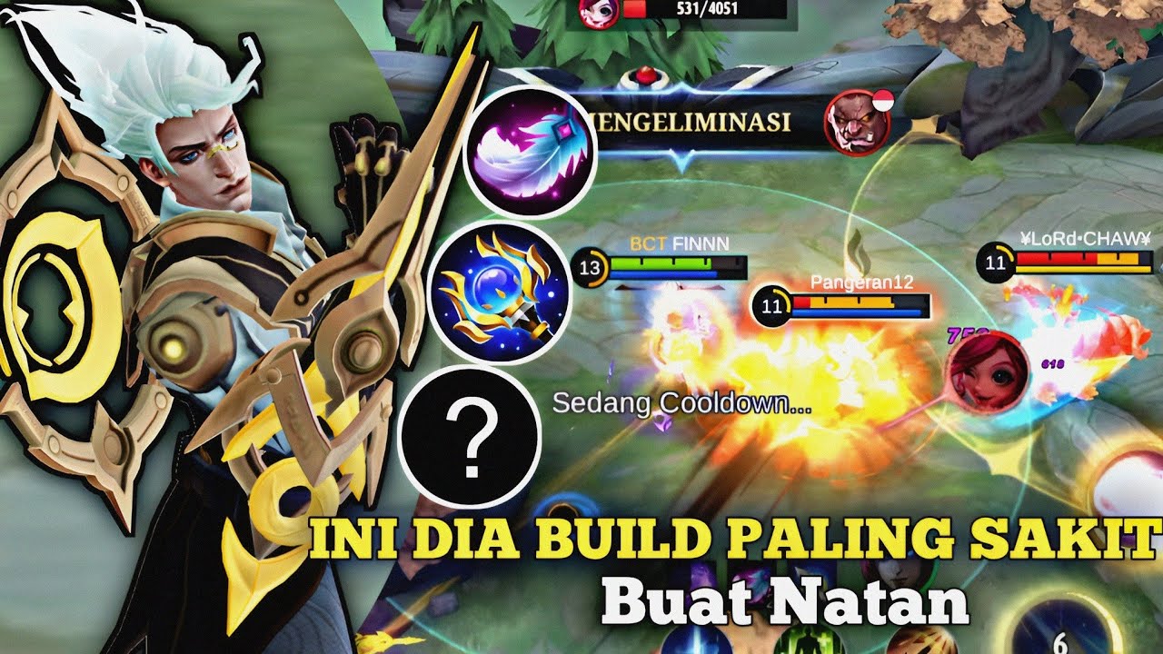 NATAN BEST BUILD 2023!! GILA 3 BUILD INI SAKIT BANGET!!! | BUILD NATAN ...