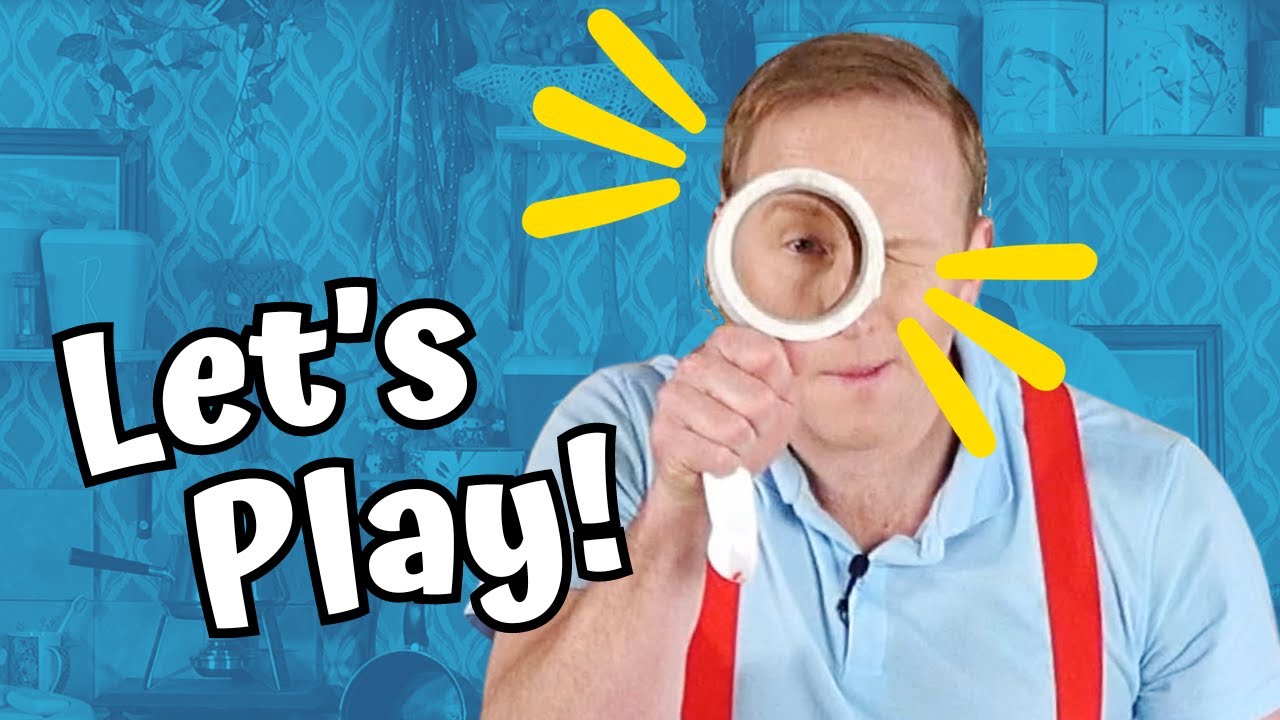 Throw, catch, swing, balance, jump and stretch with a roll of tape ...