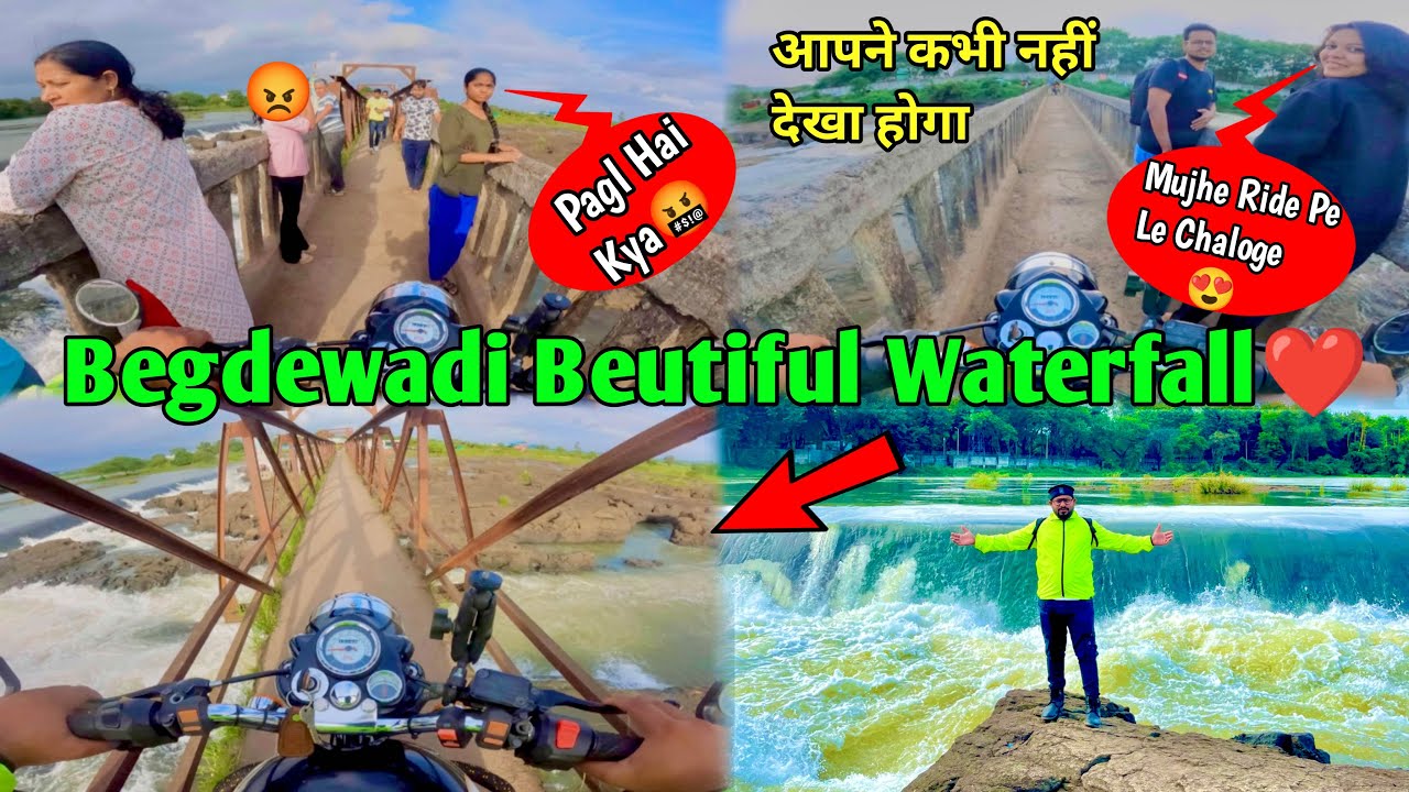 Begdewadi Dam Pune🥰 || Kundmala Pune || Begdewadi Waterfall ️ || Rahman ...