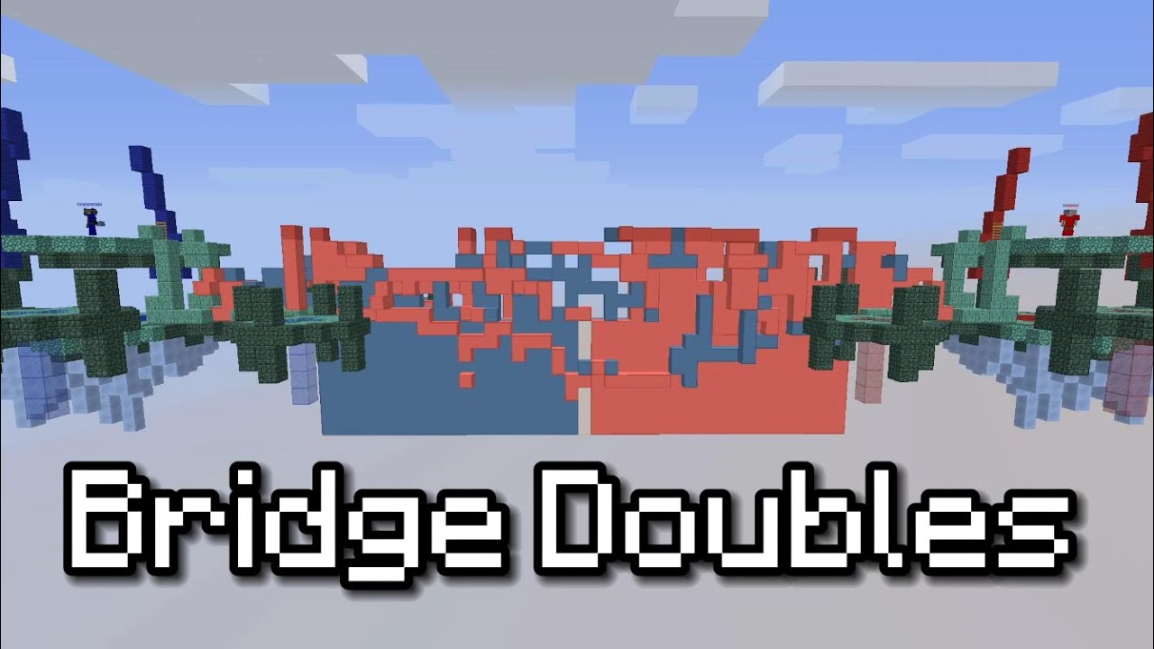 Playing Hypixel Bridge with My Old Double - YouTube