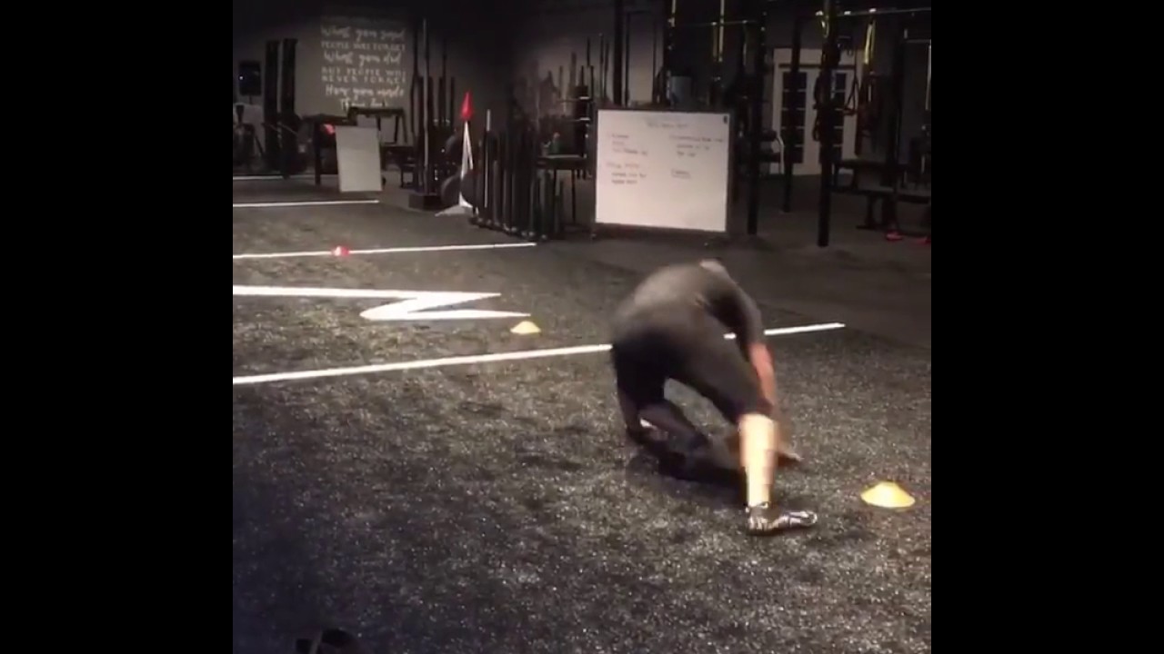 5-10-5 Shuttle Sprints Anaerobic Alactic Conditioning - YouTube
