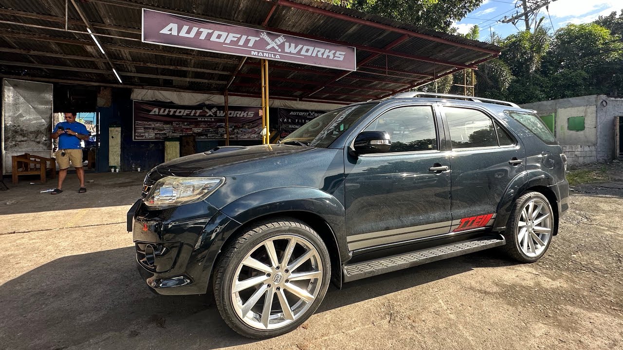 Ganito mag-setup ng Euro themed na Fortuner. - YouTube
