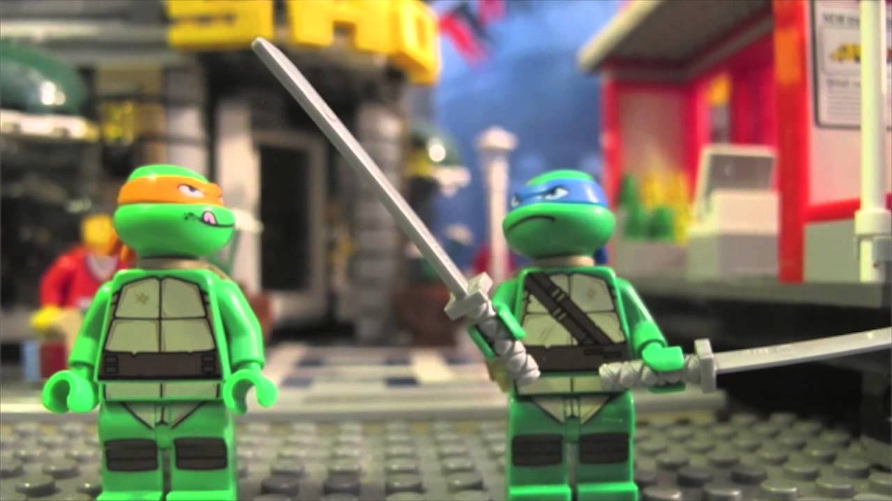 Lego Teenage Mutant Ninja Turtles Chase - YouTube