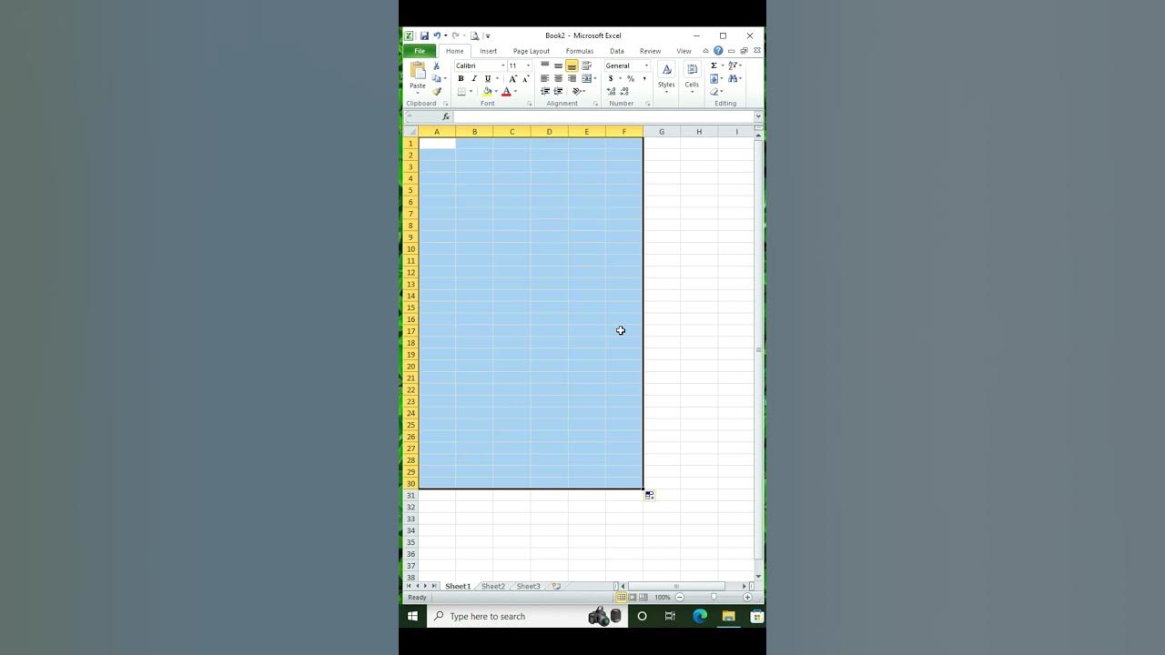 How to use marge and center in MS excel - YouTube