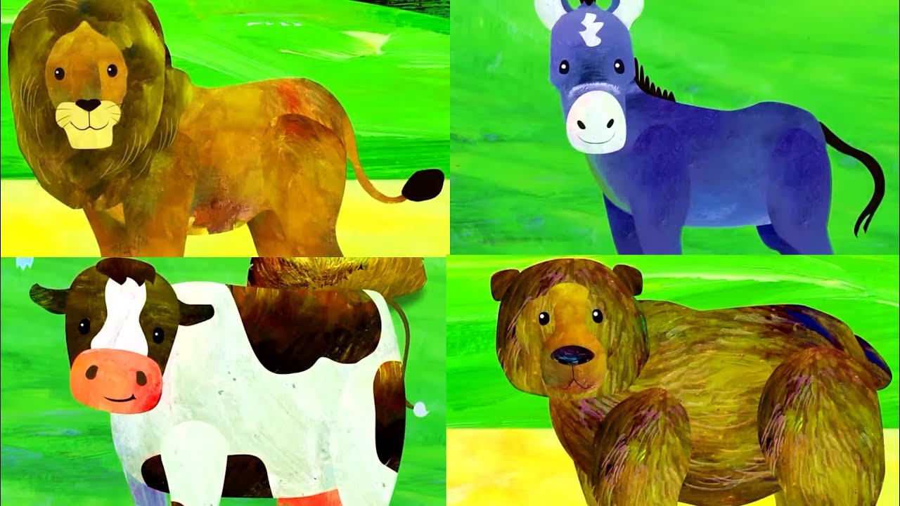 FOUR DIFFERENT ANIMALS SING HOORAY HOORAY SOUNDS EFFECTS (SPONSORED BY ...