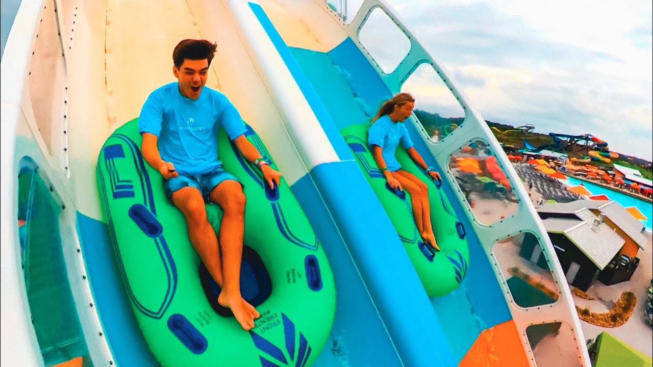 All slide POV’s at Soaky Mountain waterpark! - YouTube