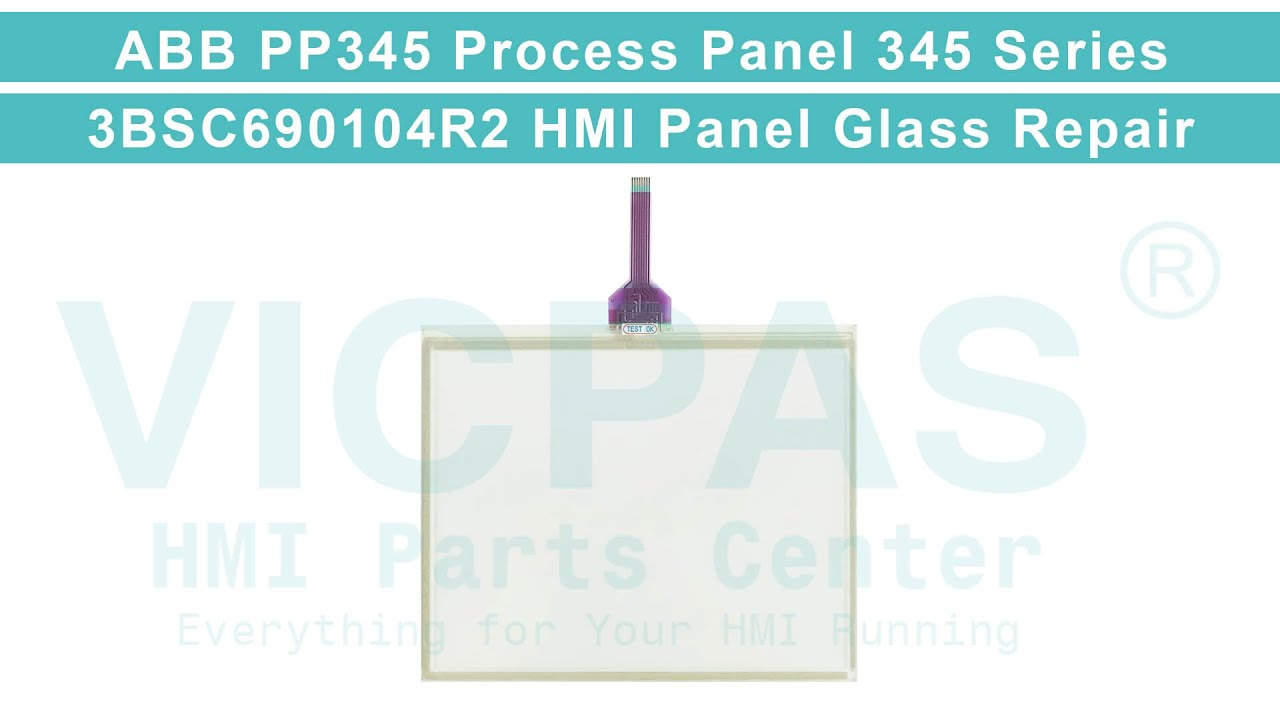 PP345 3BSC690104R2 ABB Process Panel 345 Touch Screen Monitor HMI ...