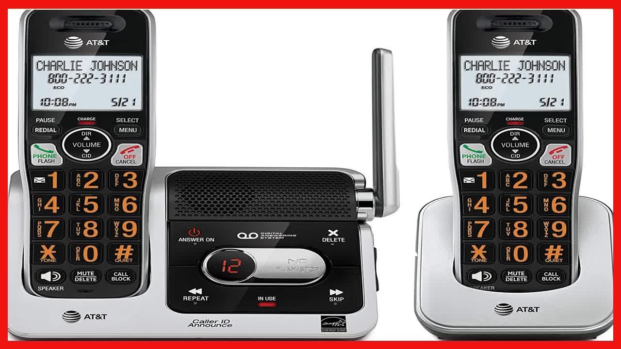 Great product - AT&T BL102-2 DECT 6.0 2-Handset Cordless Phone for Home ...