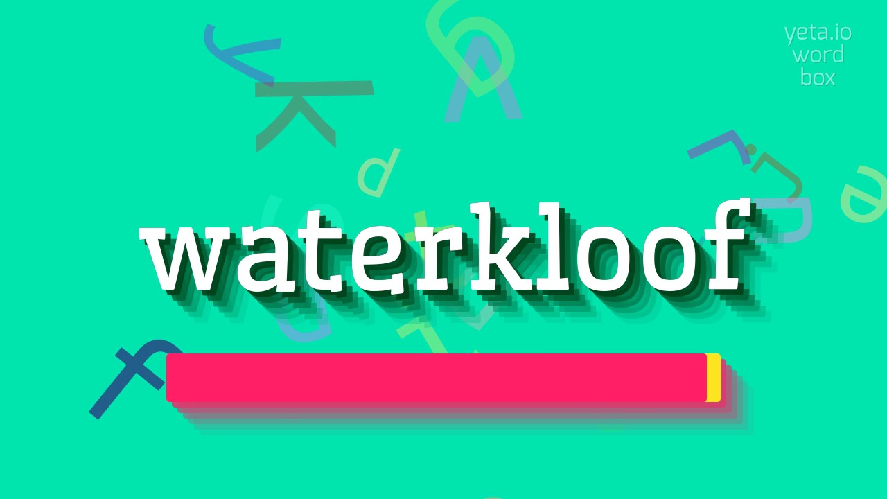How to say "waterkloof"! (High Quality Voices) - YouTube