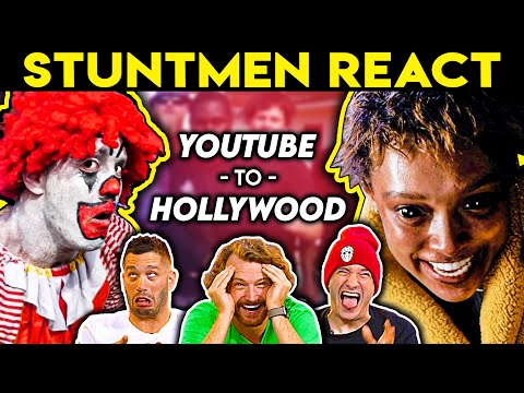 Stuntmen React to Bad & Great Hollywood Stunts 41 (ft. RackaRacka)