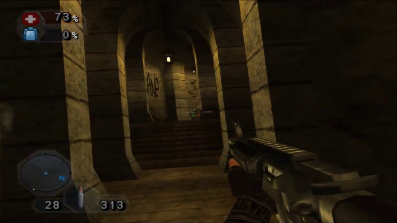 Fugitive Hunter (PS2) walkthrough - Inner Catacombs - YouTube