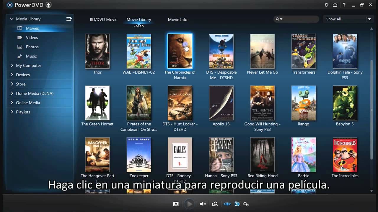 CyberLink PowerDVD 13 - Explorar el mundo de las películas - YouTube
