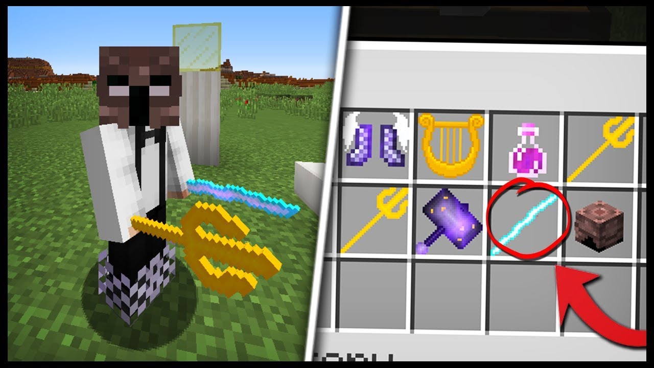 PUTERI NOI IN MINECRAFT - GOD ITEMS (One Command) - YouTube
