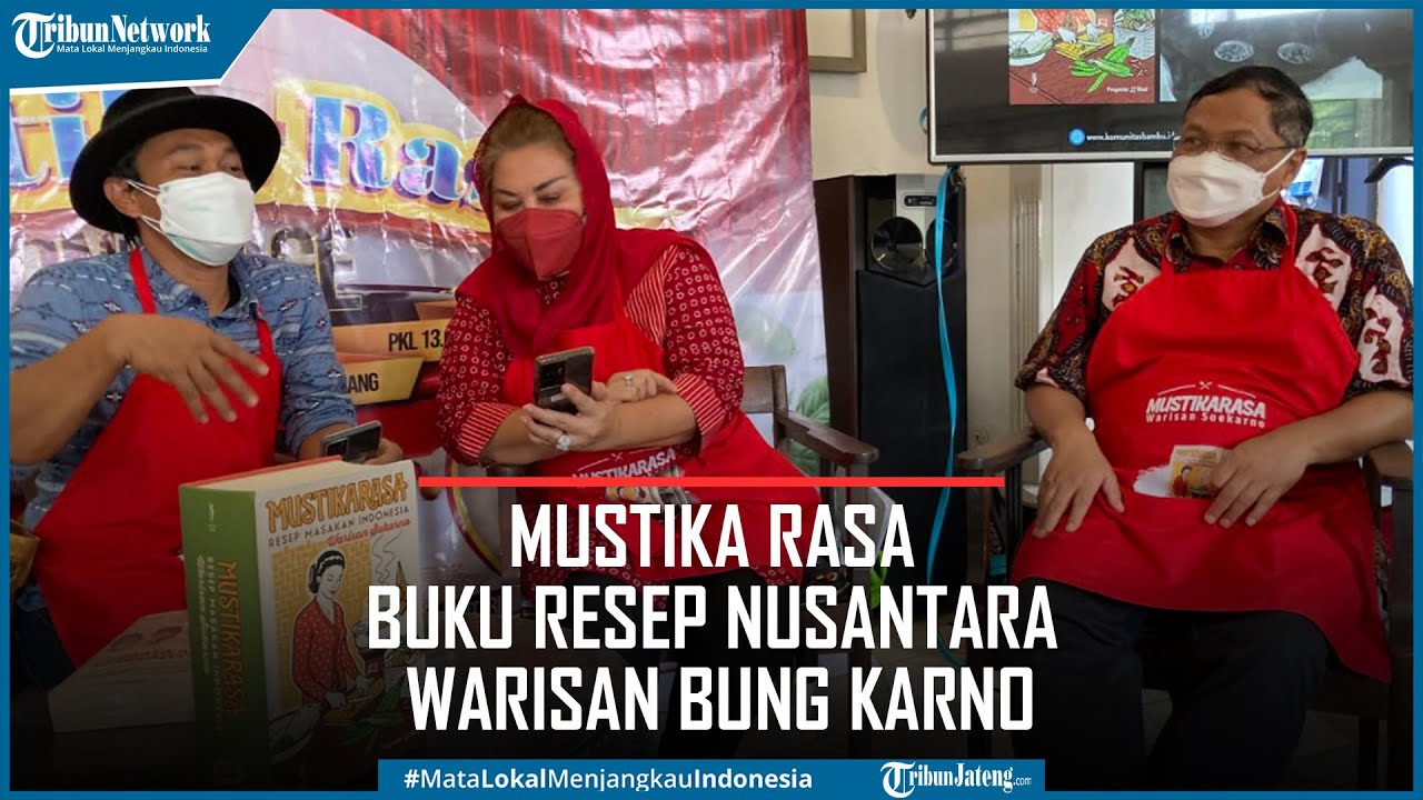 Mustika Rasa Buku Resep Nusantara Warisan Bung Karno Tebal 1.123 ...