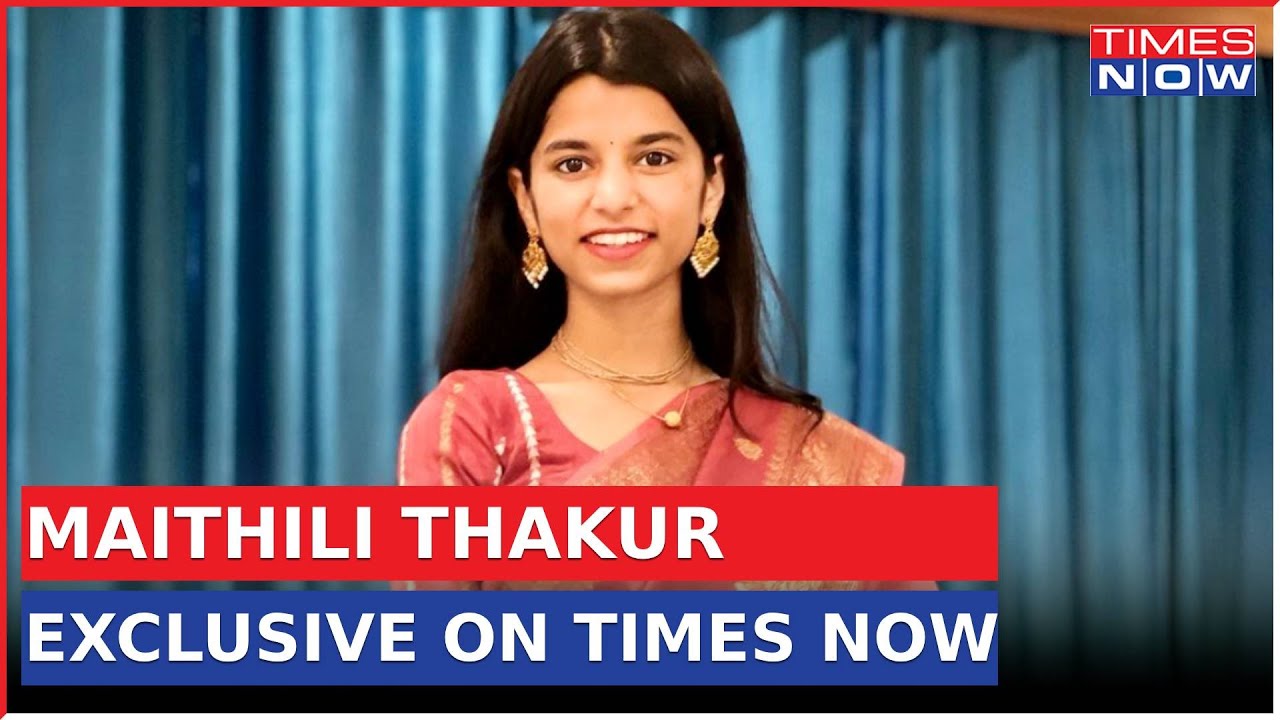 Maithili Thakur Exclusive: Folk Singer Mesmerises With Soulful Ram-Sita ...
