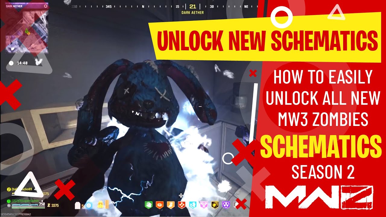 MW3 Zombies - How to unlock ALL NEW SCHEMATICS in Season Two. - YouTube