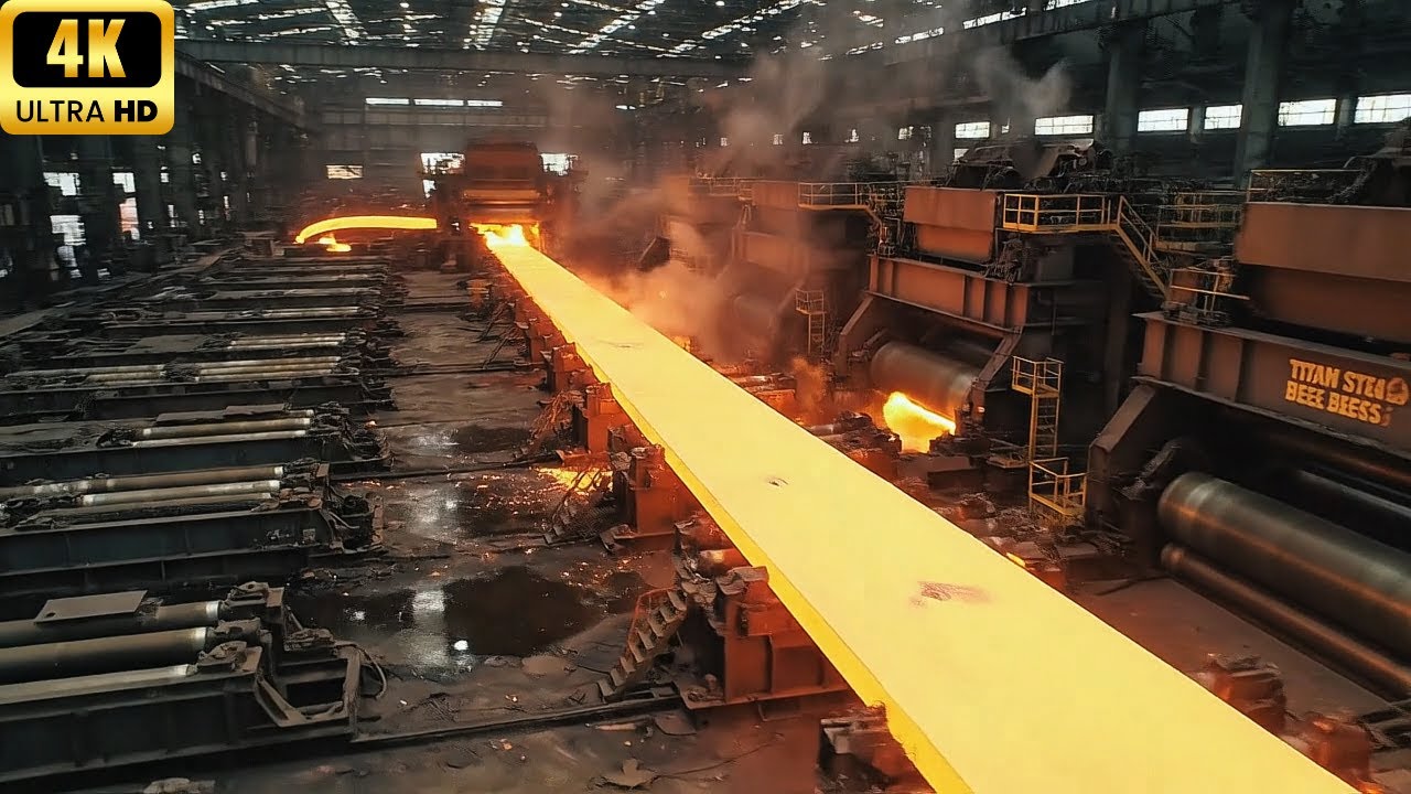 Unleashing Titan Steel Beasts: Inside a Heavy Megastructure Factory ...