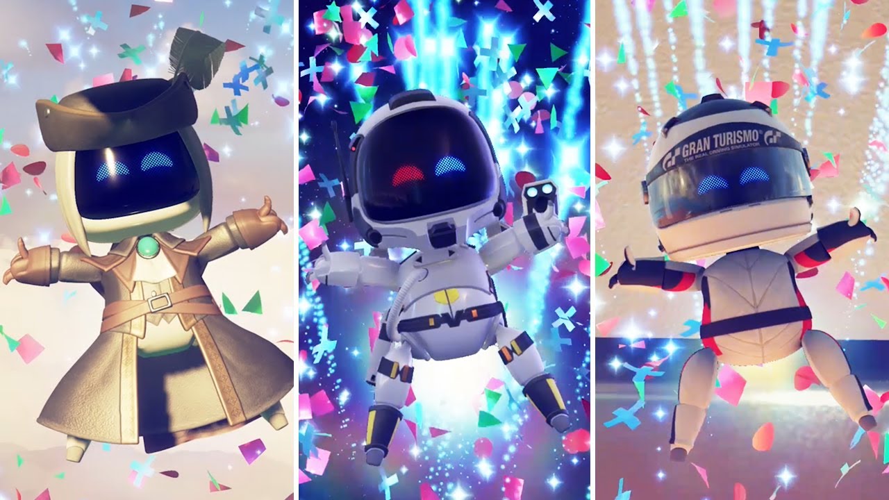 Astro’s Playroom - All Rescued Special Bots - YouTube