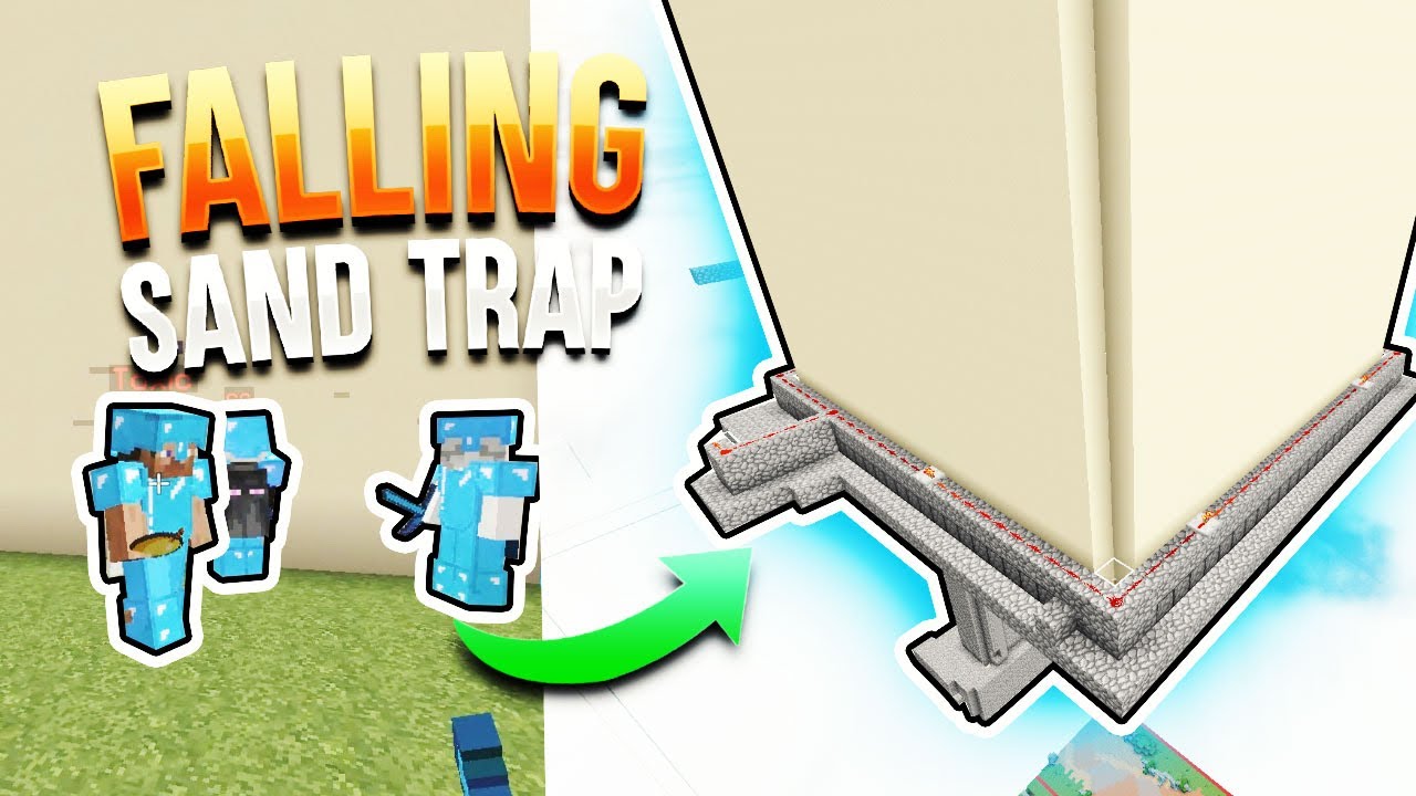 FALLING SAND TRAP to make RICH FACTION RAIDABLE *INSANE* | Minecraft HCF - YouTube