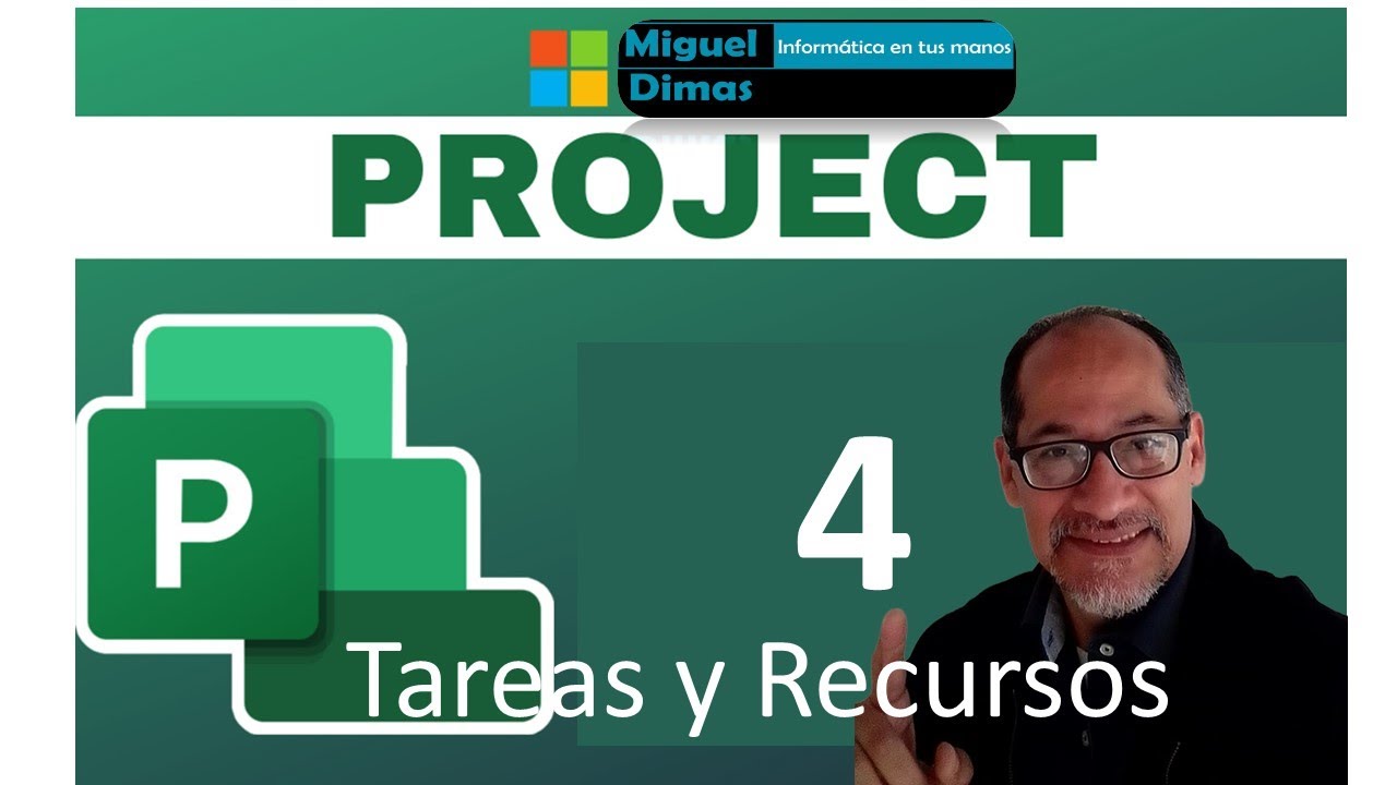 Tareas y Recursos en Microsoft Project - YouTube